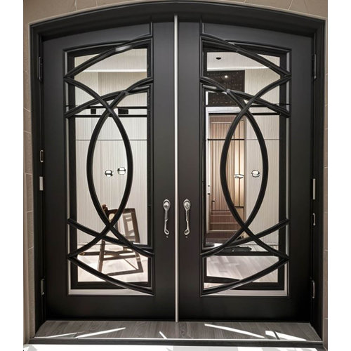 Double Exterior Doors You'll Love | Wayfair