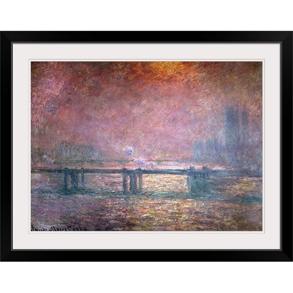 The Twillery Co.® 'The Thames at Charing Cross, 1903' by Claude Monet ...