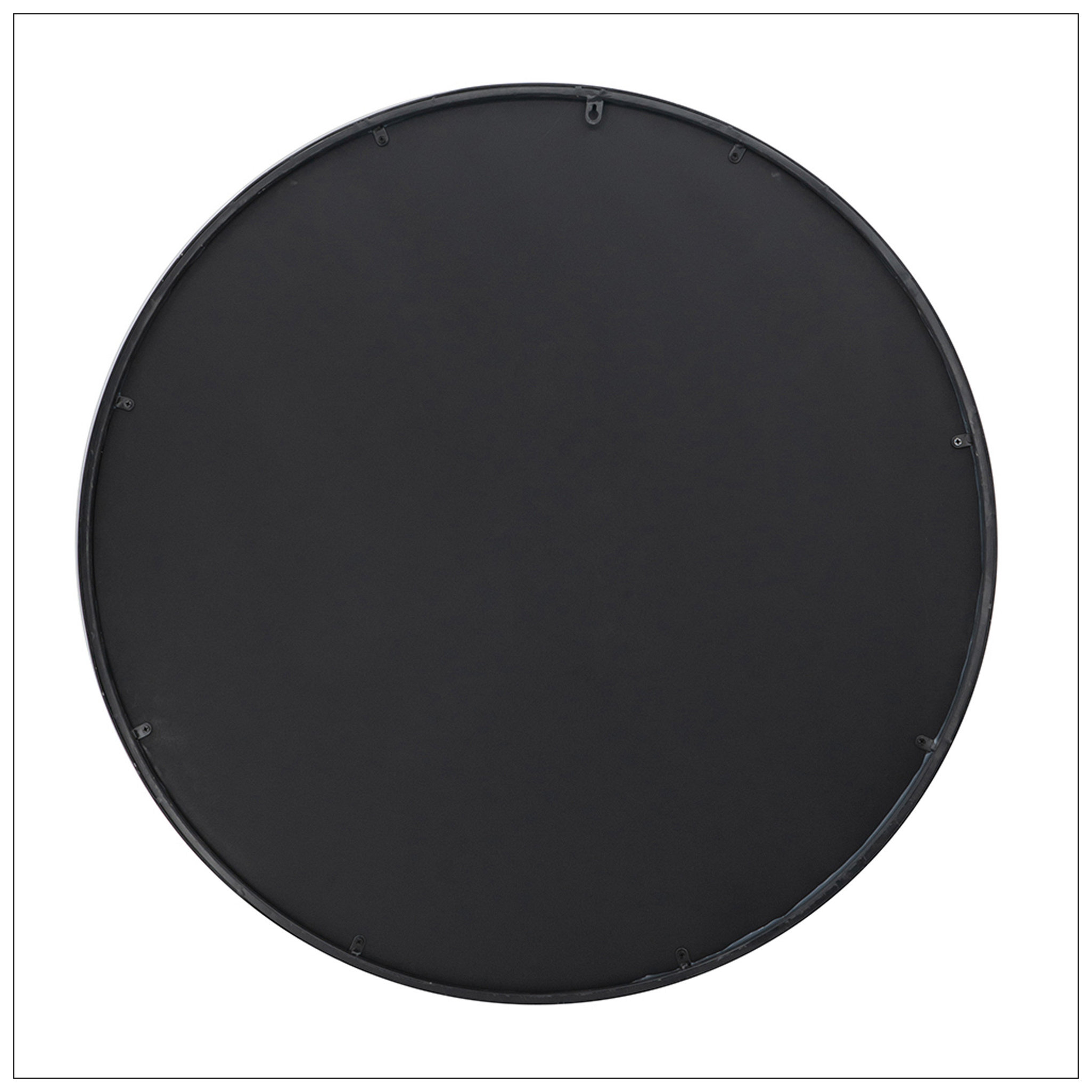 REDmintss DTraditional Decor Style Round Antique Glass Wall Mirror ...