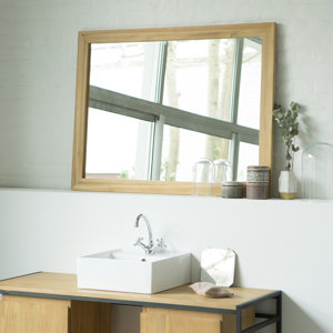 Tikamoon Tona Wood Wall Mirror | Wayfair.co.uk