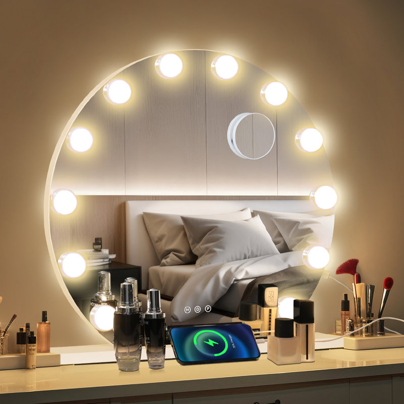 Ebern Designs Abida Round Mirror & Reviews | Wayfair