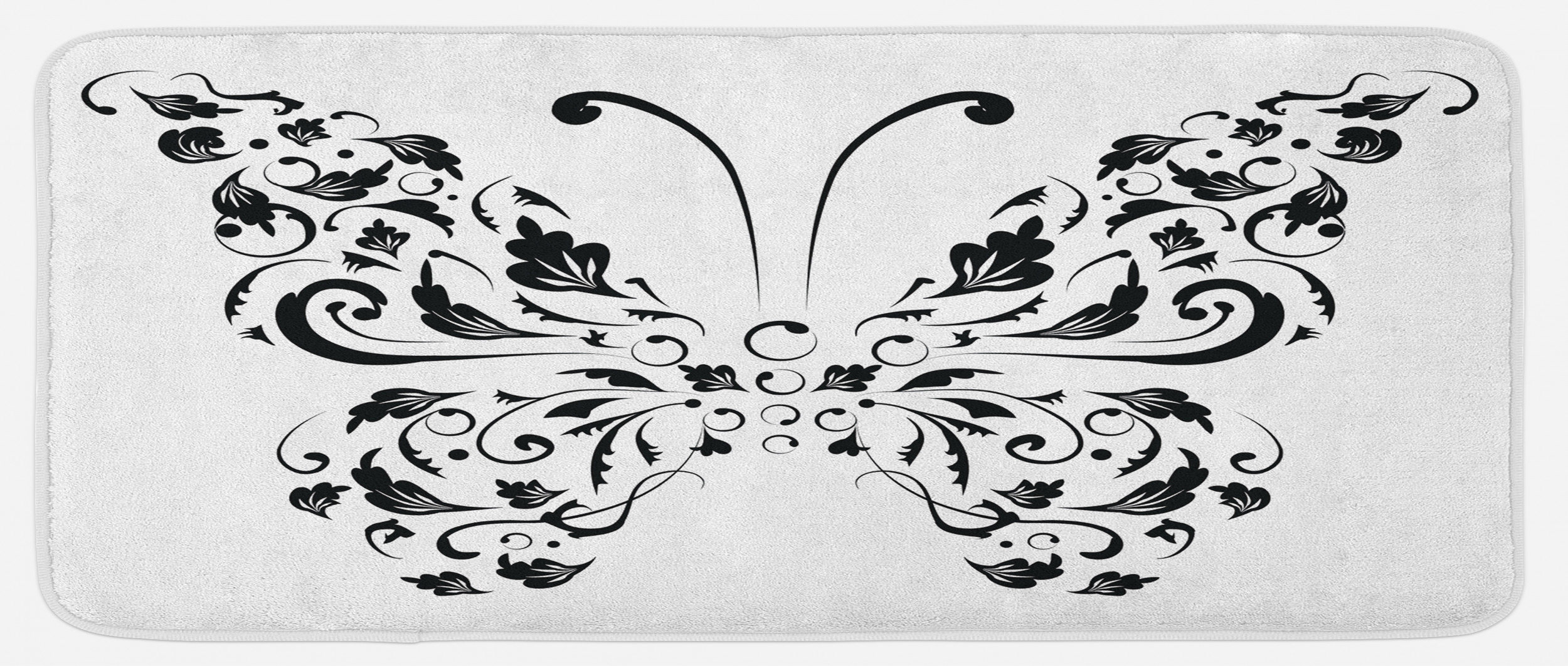 East Urban Home Butterfly Kitchen Mat | Wayfair