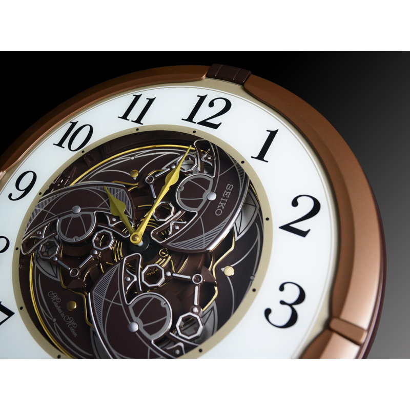Seiko Mechanical Melodies in Motion Wall Clock | Wayfair