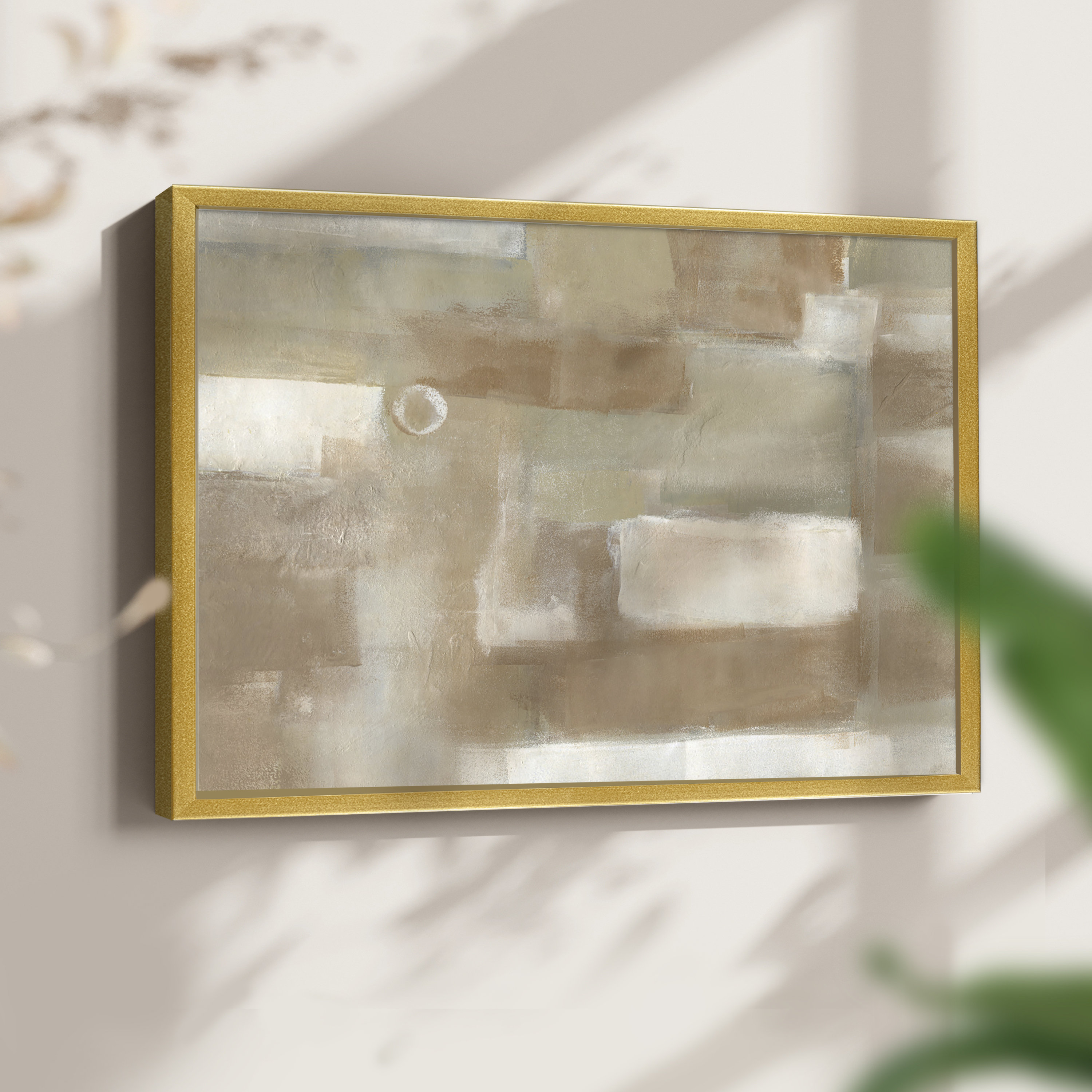 Wrought Studio™ Neutral Expression I -Framed Print - Restickable | Wayfair
