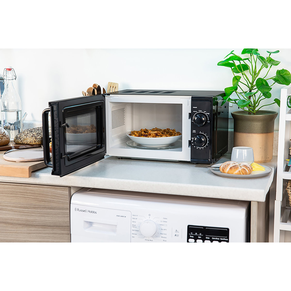 Russell Hobbs Rhm1725b 17l Textures Manual Microwave & Reviews ...