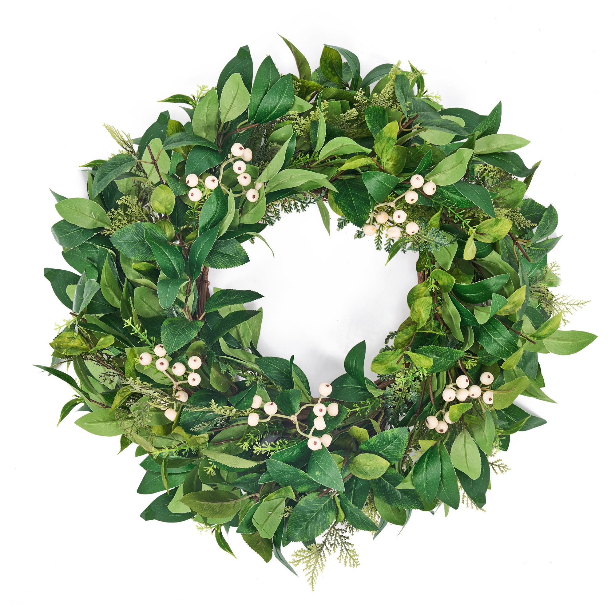 Primrue 24 Inch Spring Summer Wreath & Reviews | Wayfair