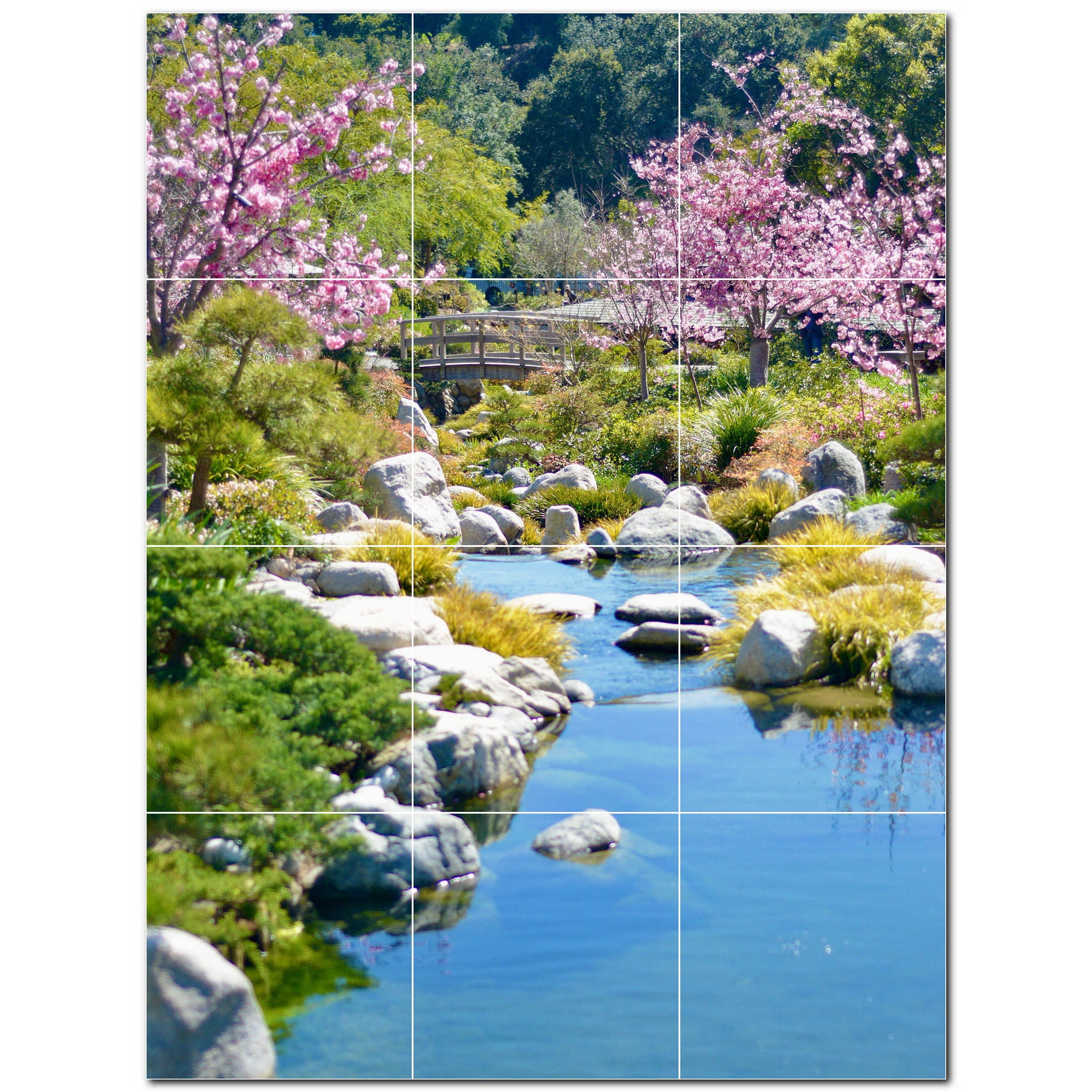 Picture-Tiles.com 18" x 24" Ceramic Spring Photo Decorative Mural Tile ...