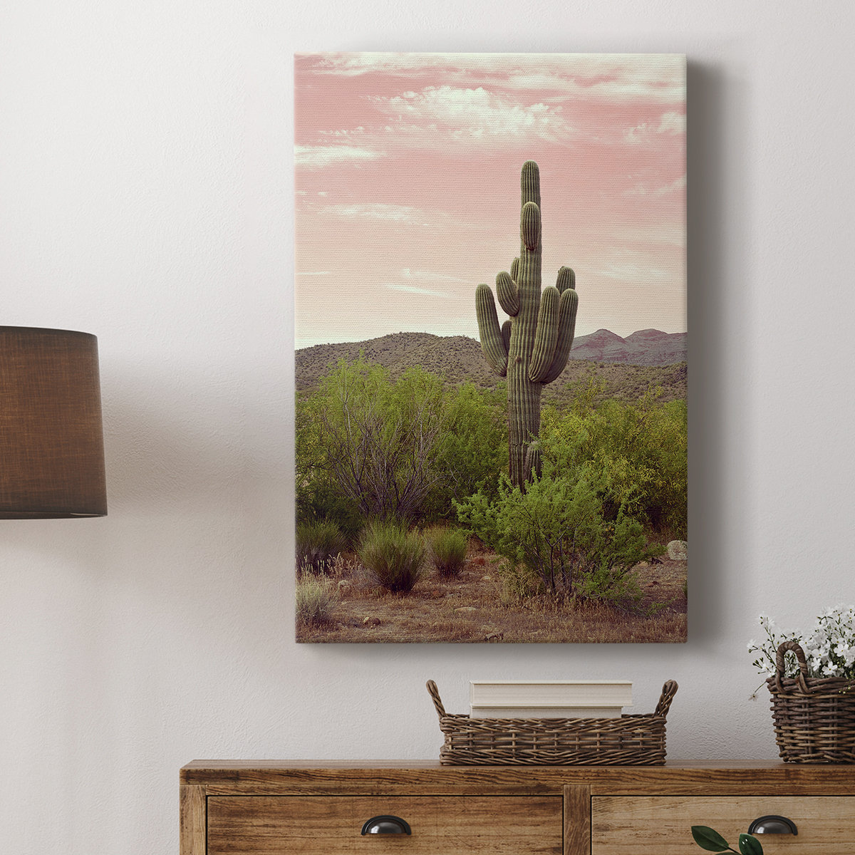 Union Rustic Arizona Desert -Custom Wrapped Gallery Cavas - Wayfair Canada