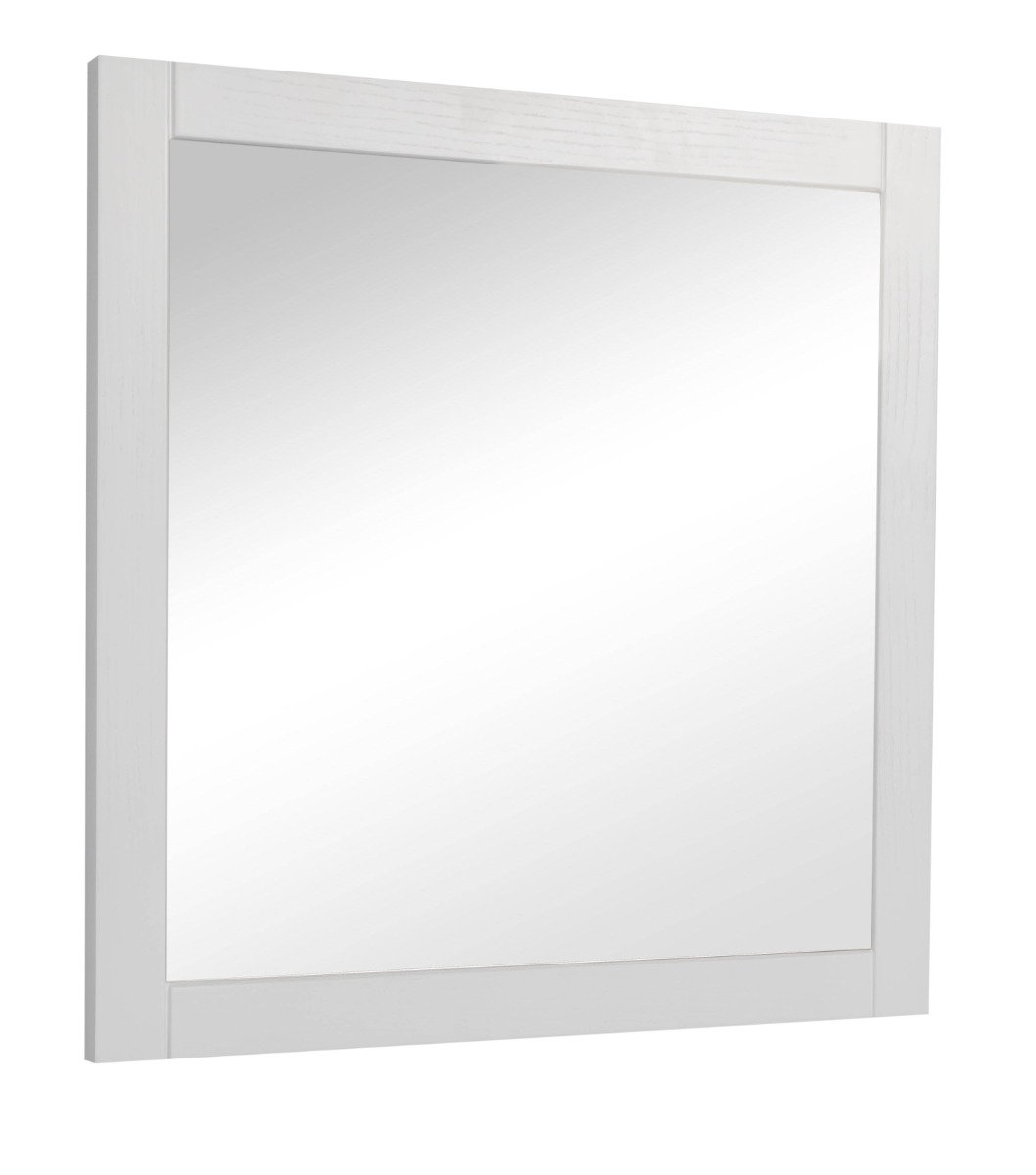 Red Barrel Studio® Lenelle Solid Wood Square Wall Mirror | Wayfair