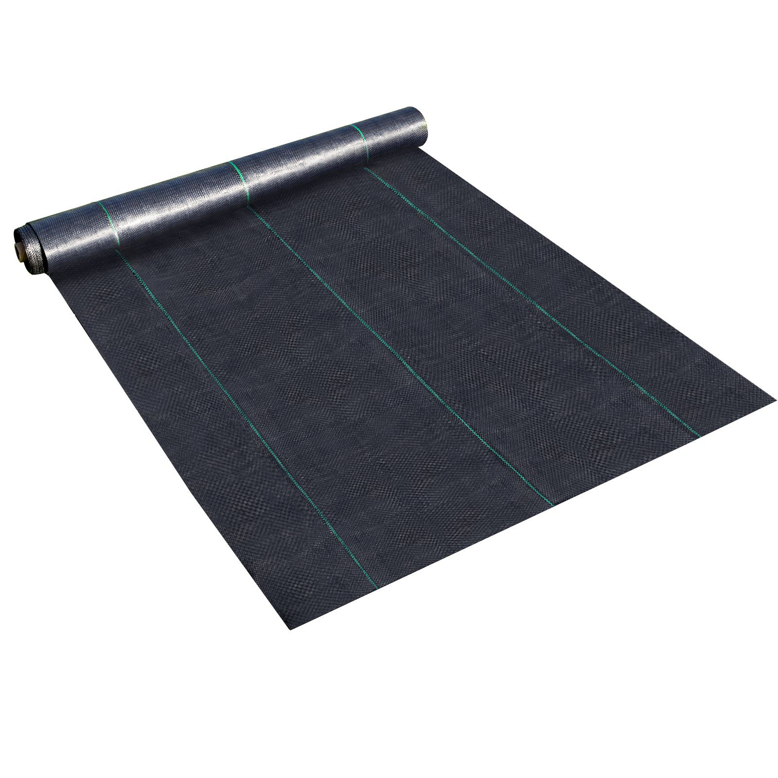 VEVOR 6Ftx250ft Premium Weed Barrier Garden Landscape Fabric 4OZ PP ...