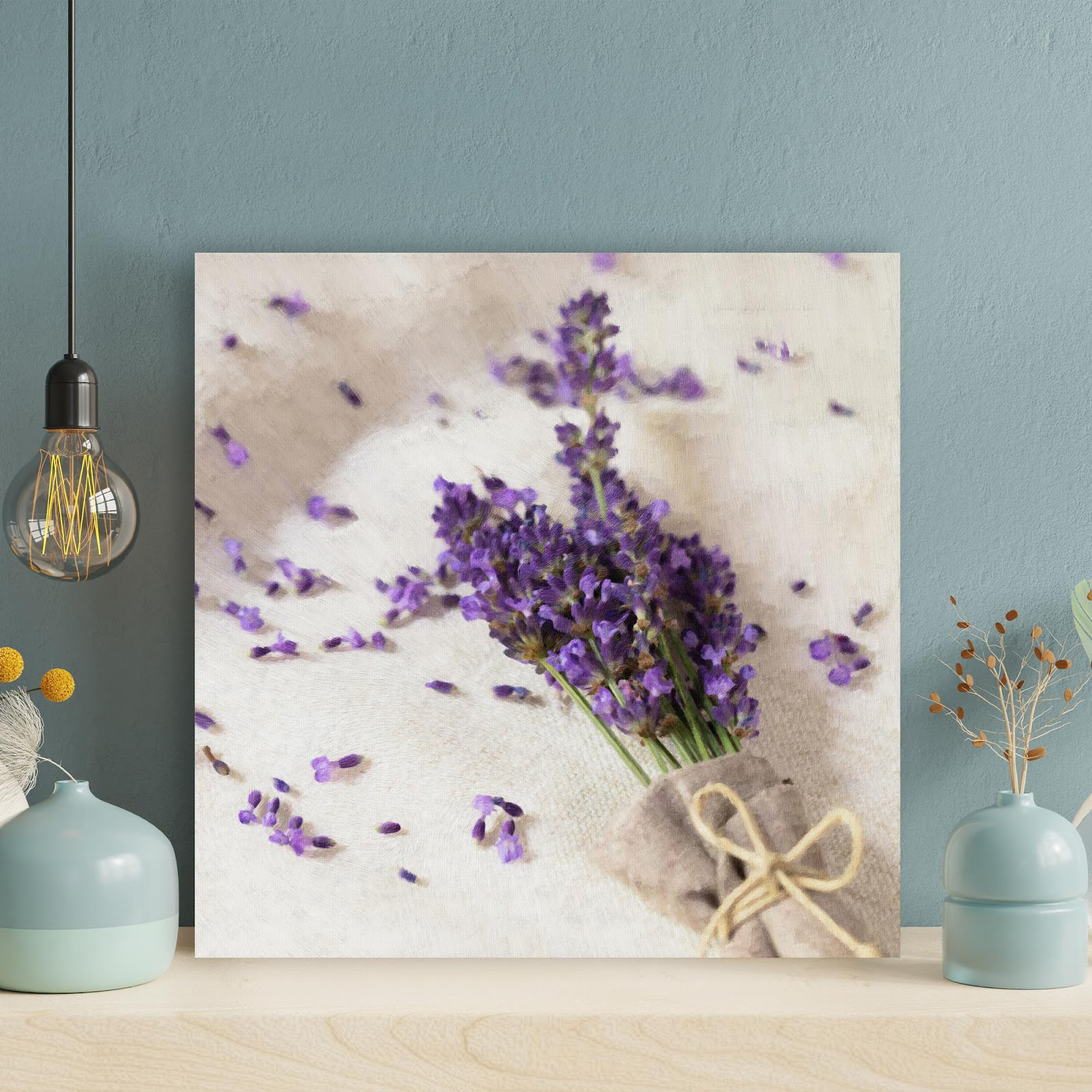 Winston Porter Lavenders In A Pocket - 1 Piece Rectangle Graphic Art ...