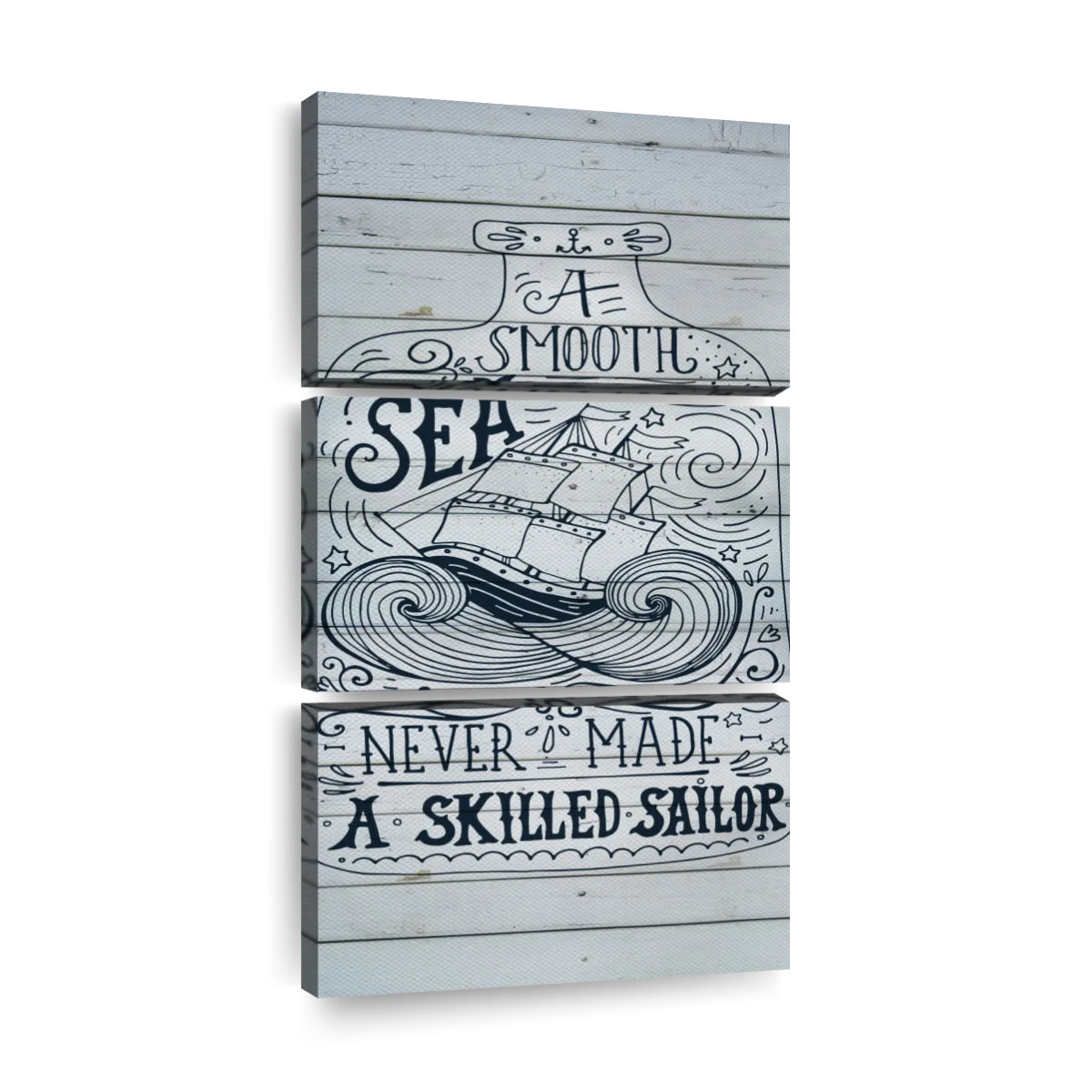 Trinx A Skilled Sailor Quote Multi Piece Canvas Print - Wayfair Canada