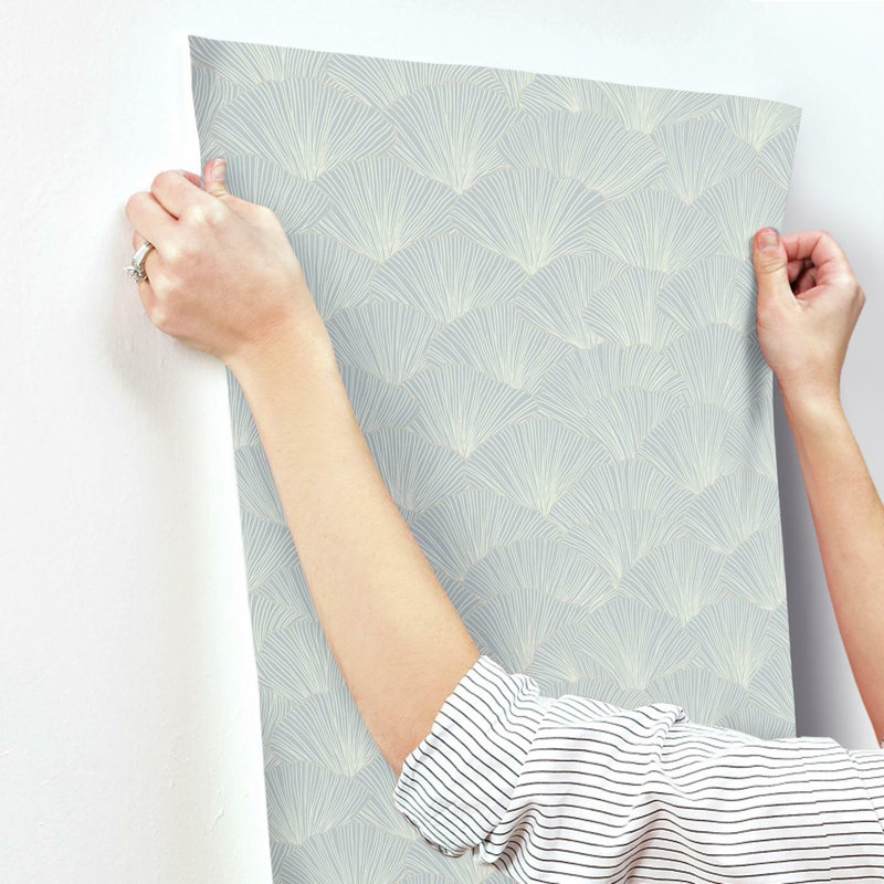 York Wallcoverings Abstract Double Roll | Wayfair