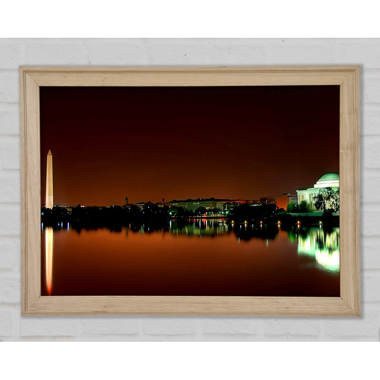 Brayden Studio Jefferson Memorial Washington DC - Single Picture Frame ...