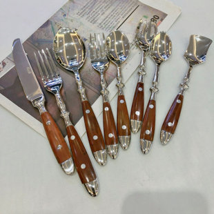 Brown Flatware Sets| From $30 Until 11/20 | Wayfair | Wayfair