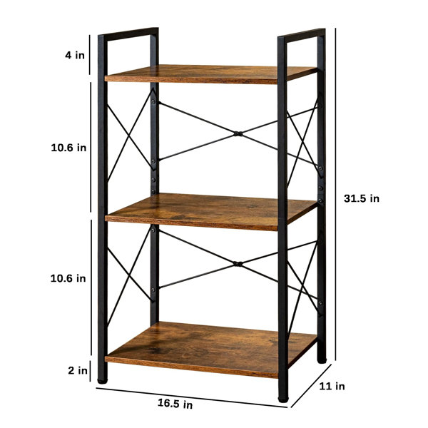 17 Stories Yosa Bookcase | Wayfair
