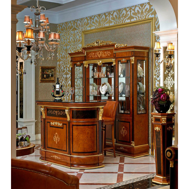 InfinityFurnitureImport Royal Palace Bar Table | Wayfair