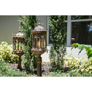 Bloomsbury Market Bonley Transparent Lamp Post (Full) & Reviews | Wayfair