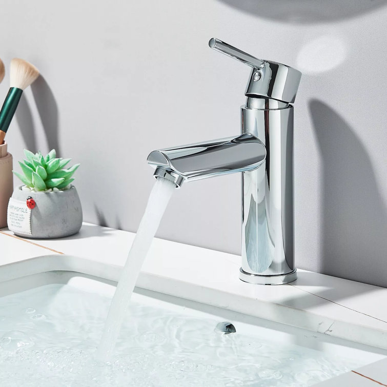 Belfry Bathroom Brumley Modern Bathroom Tap Single Lever Waterfall Sink ...