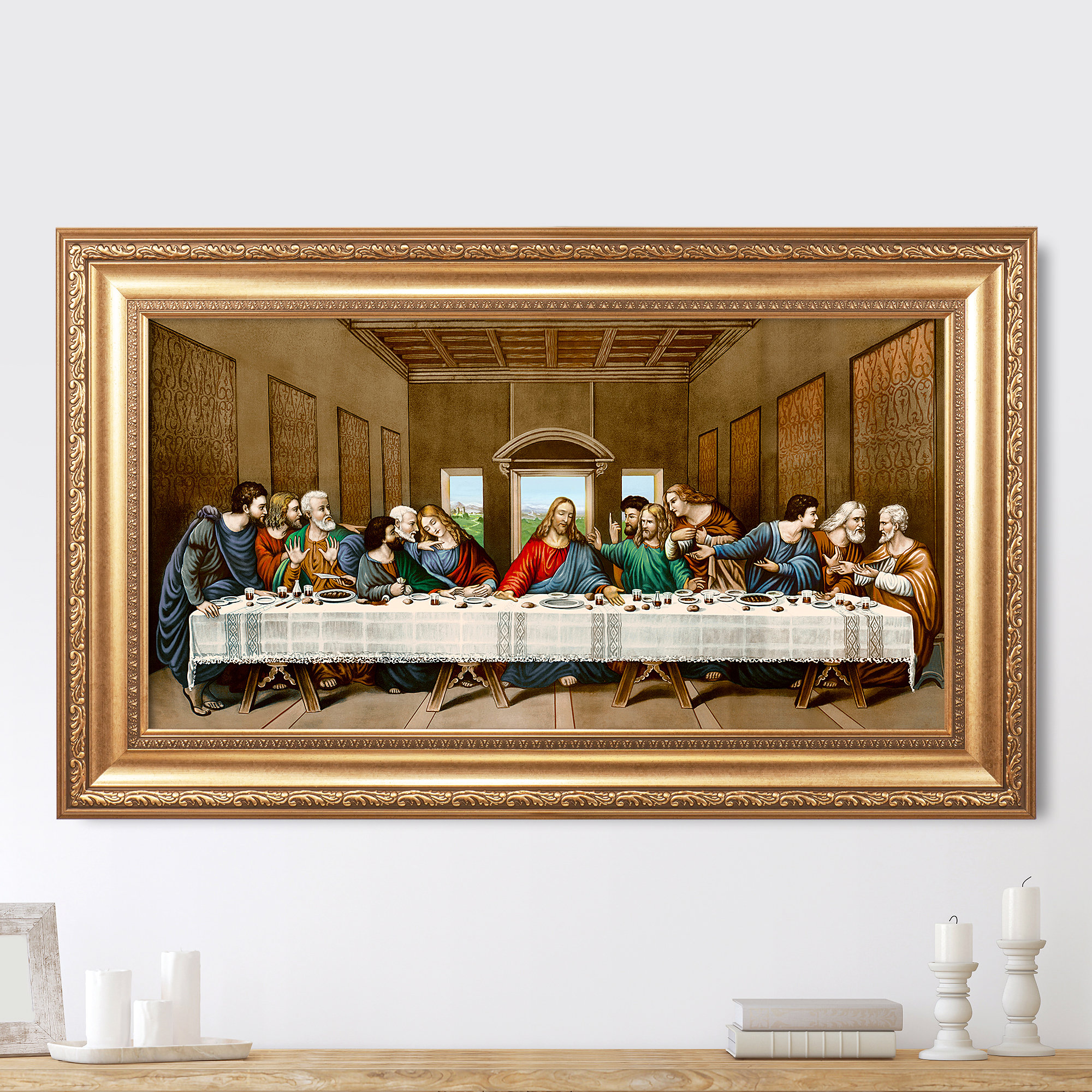 Astoria Grand Last Supper Classic Art Reproductions,Giclee Canvas ...