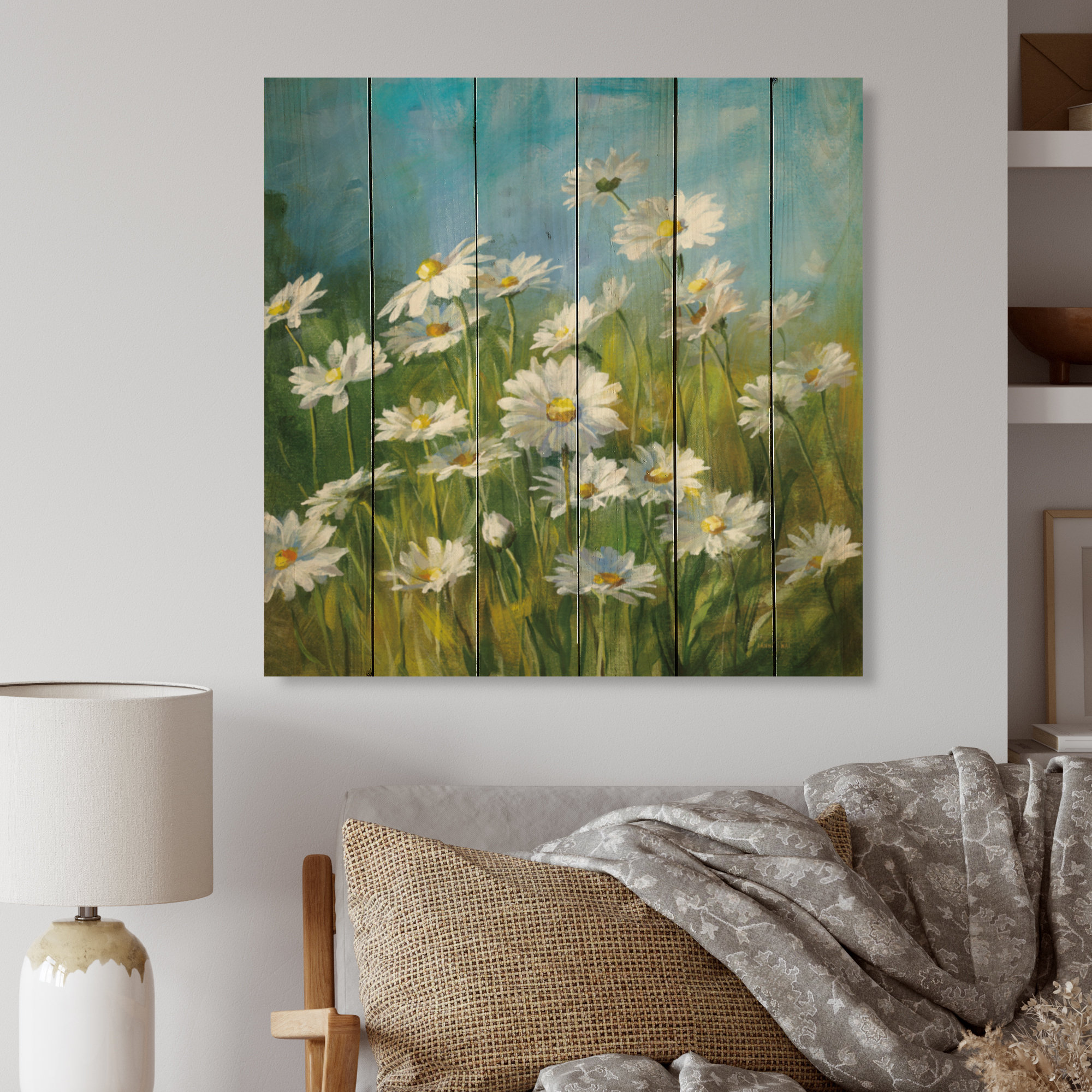 Winston Porter Summer Field II - Traditional Wood Wall Decor | Wayfair