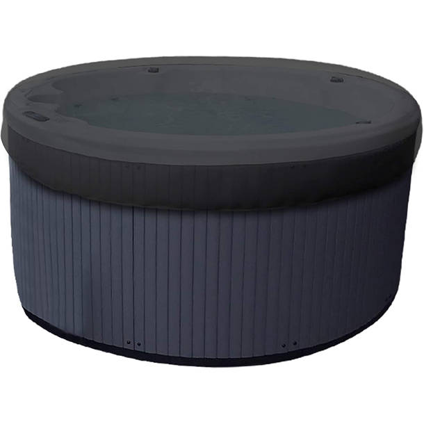Covers & All Heavy-Duty Outdoor Waterproof Round Hot Tub Cover, Patio ...