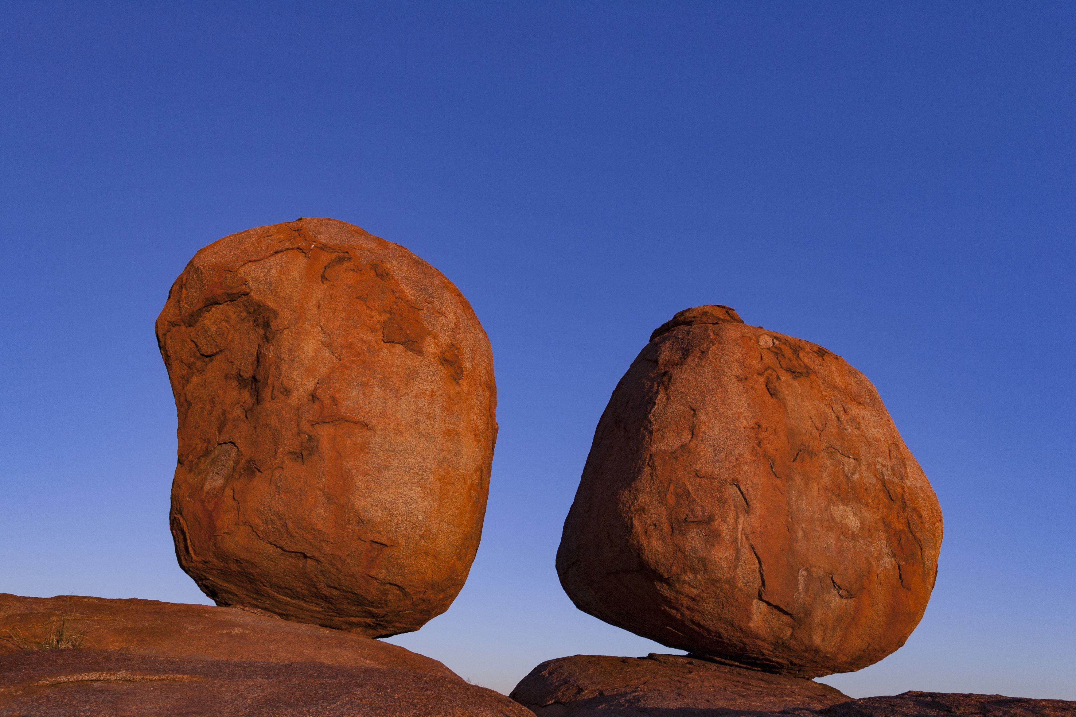 Ebern Designs Devils Marbles - Wrapped Canvas Photograph | Wayfair