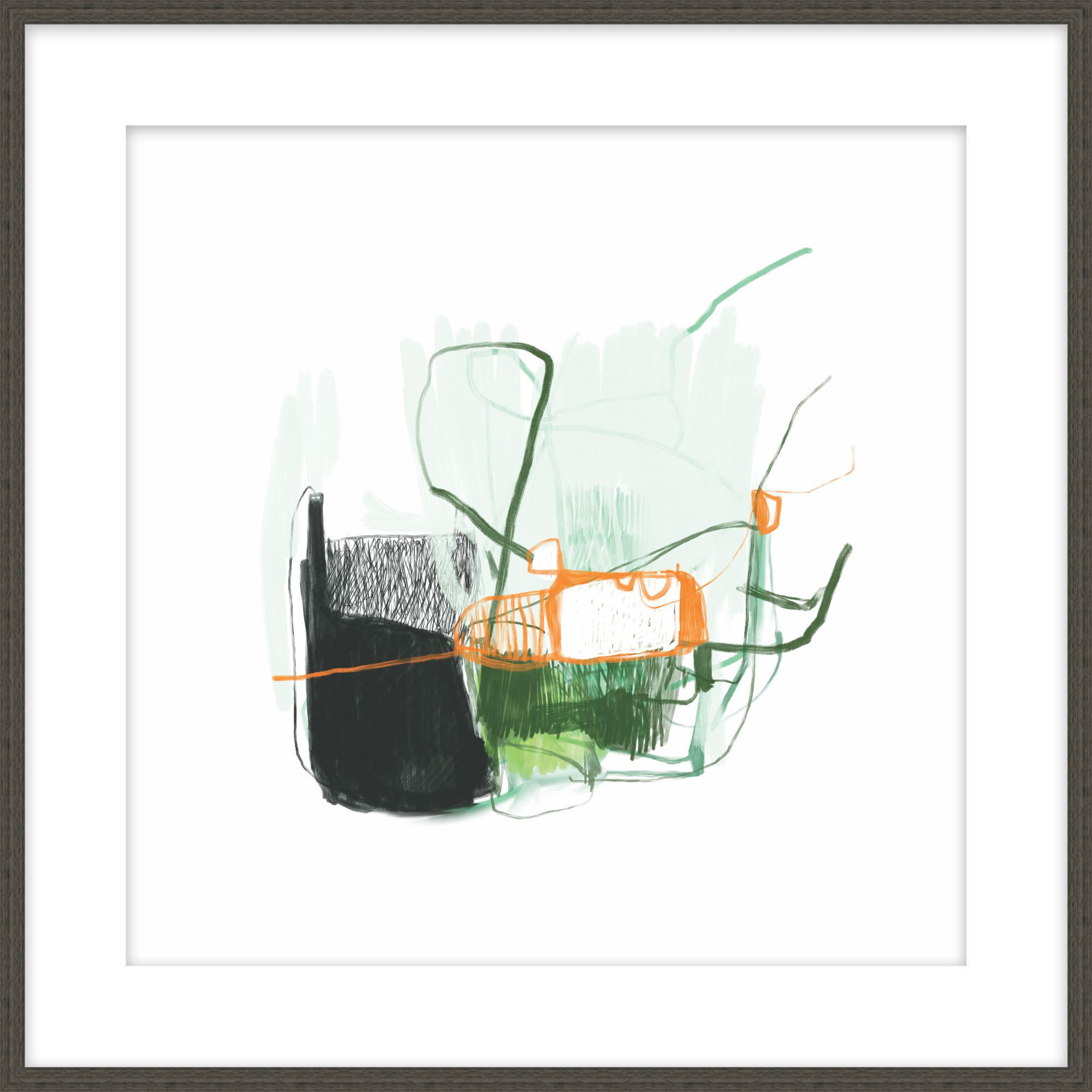 Art House Studios Squid Ink Zest 1 Framed Art Print | Perigold