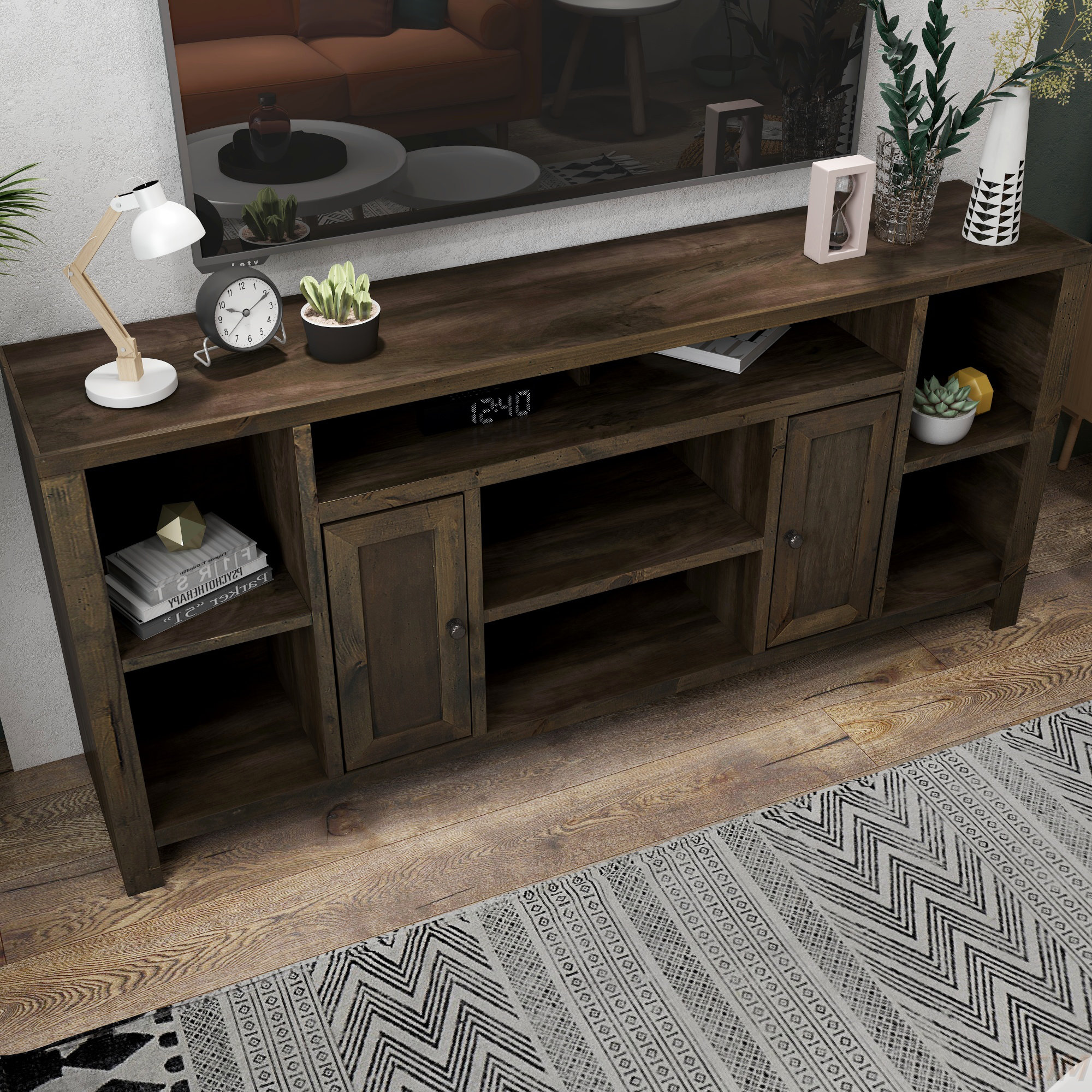 One Allium Way® TV Stand Console For Tvs, No Assembly Required ...