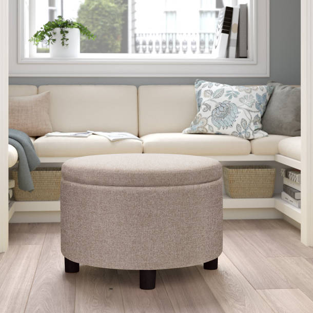 Wade Logan® Bhismpal Upholstered Storage Ottoman & Reviews | Wayfair