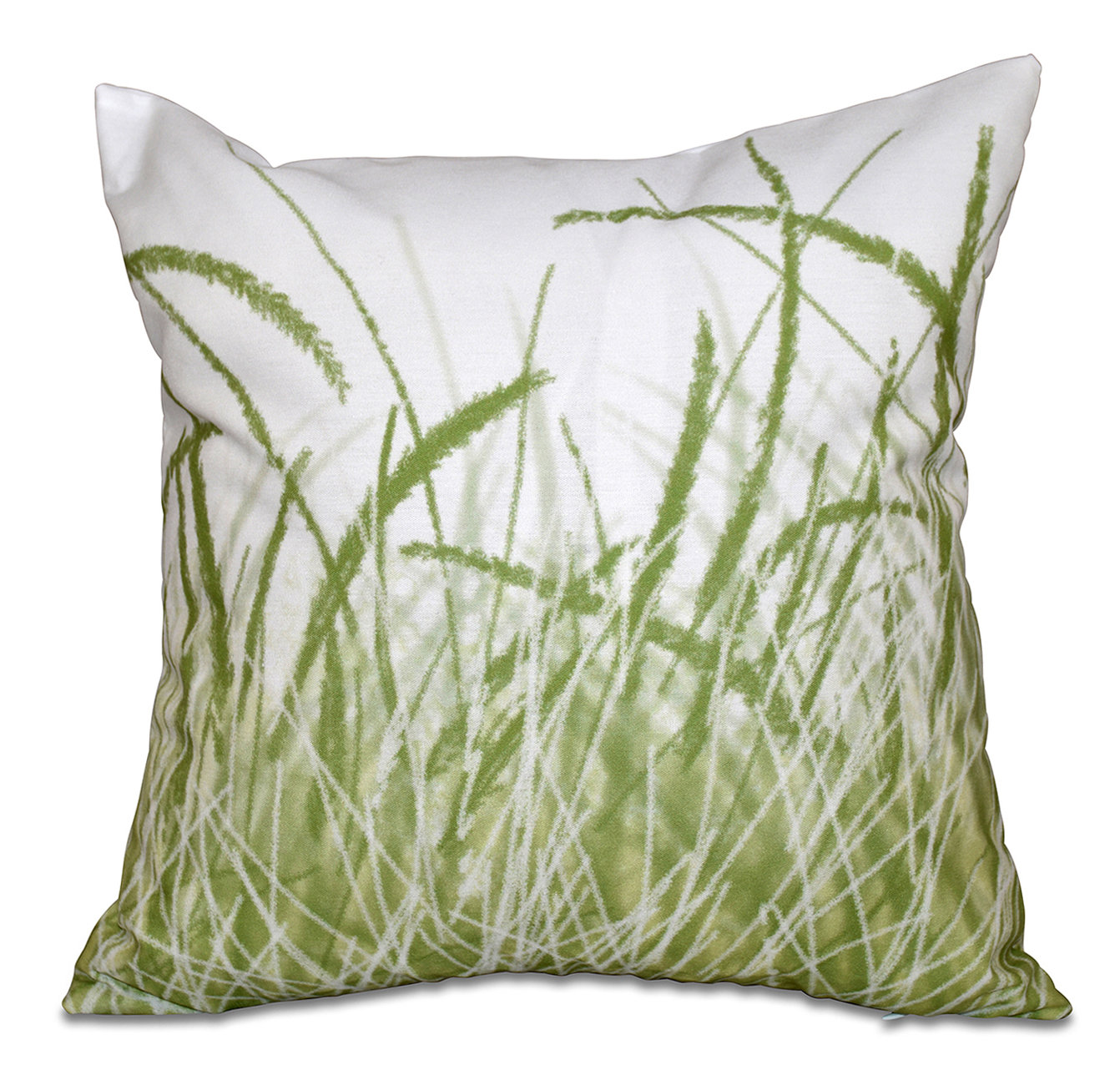 e by design Beach Vacation Sea Grass Outdoor Square Pillow Cover and ...