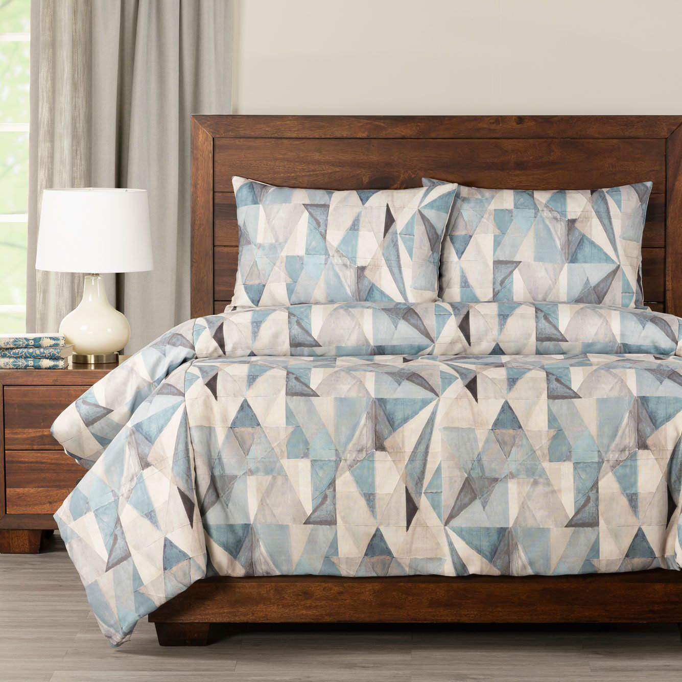 Siscovers Geometric Print Multi-Color Duvet Cover Set | Wayfair