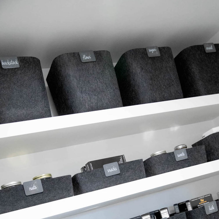 Sculpted Felt Storage Bin | AllModern