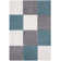THE RUGS Myshaggy Collection Rugs Geometric Design in Duck Egg Blue ...