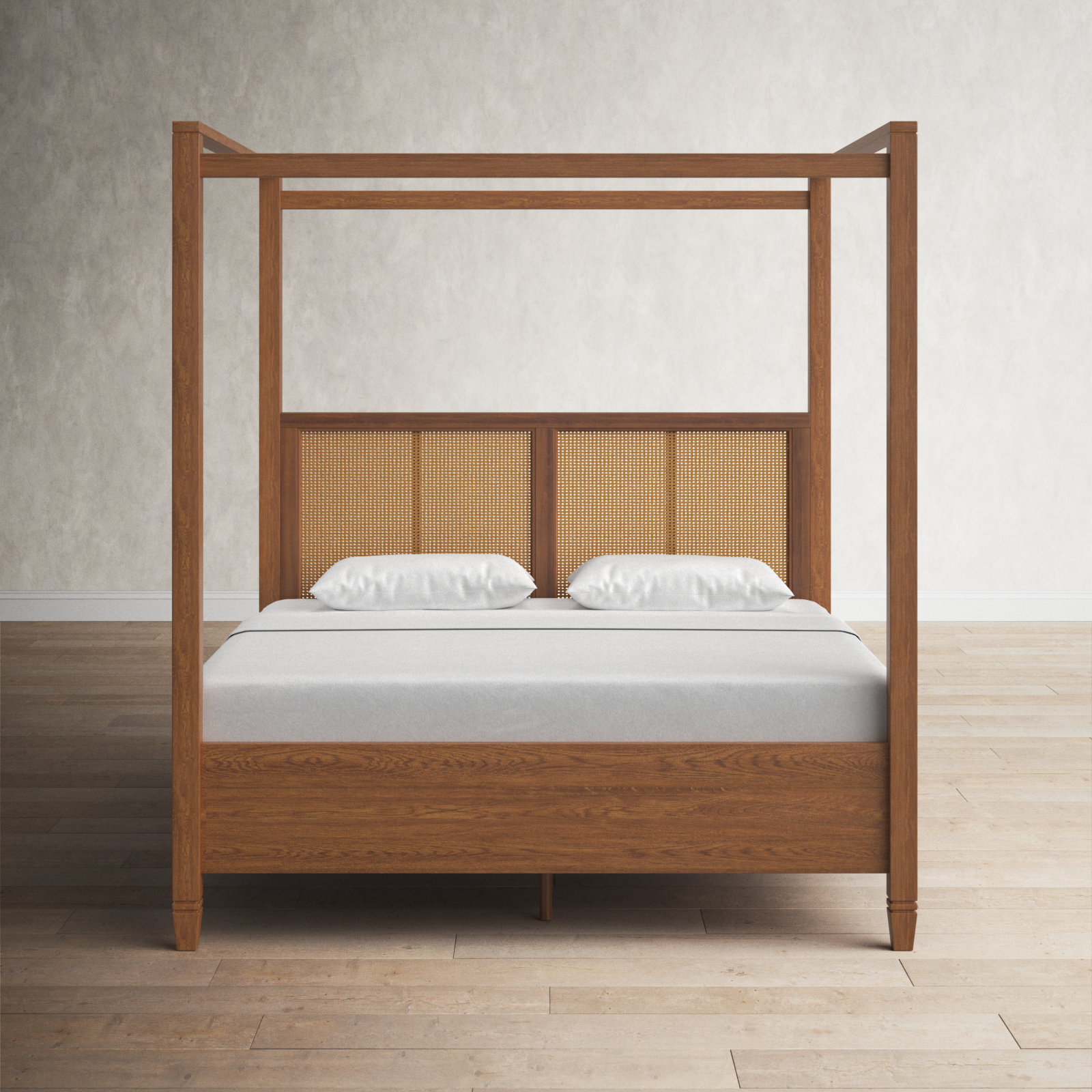 Birch Lane™ Lakemore Canopy Platform Bed & Reviews | Wayfair
