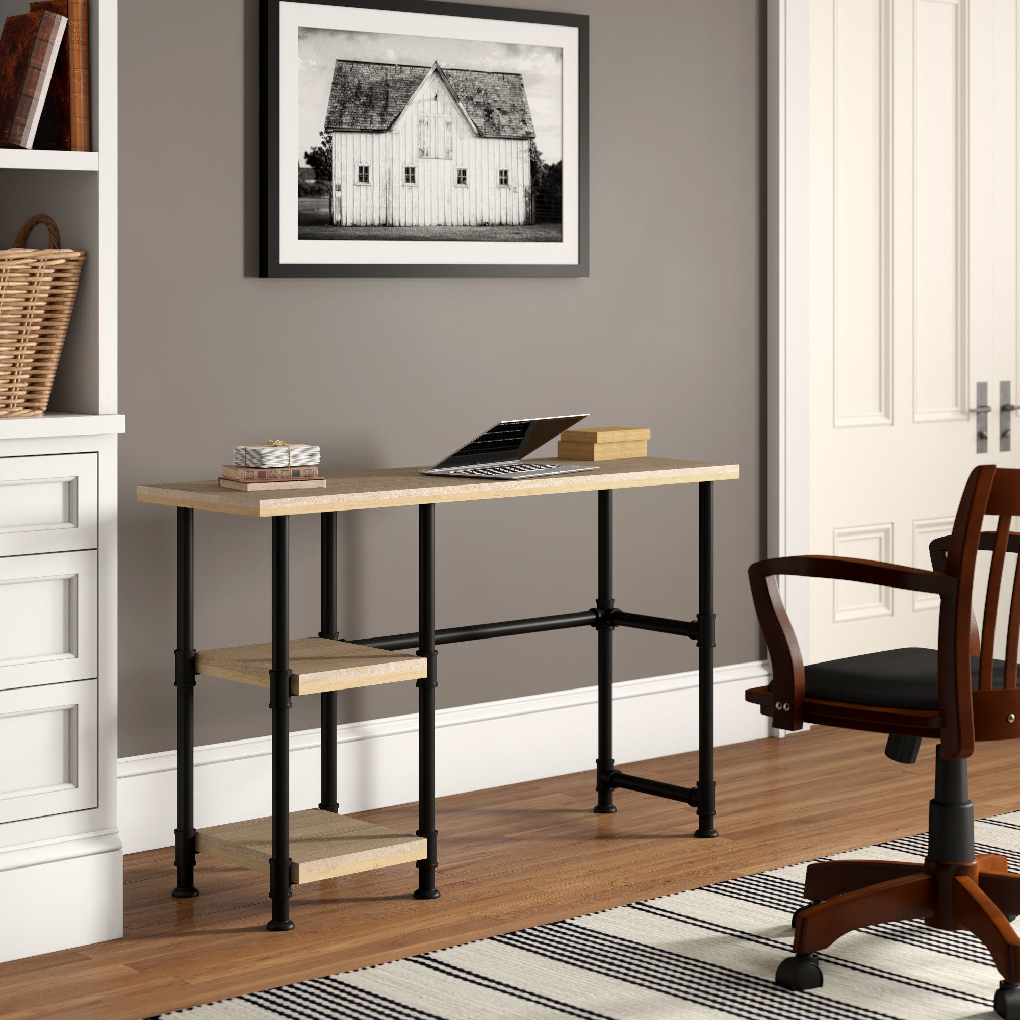 Three Posts Millen Desk & Reviews | Wayfair