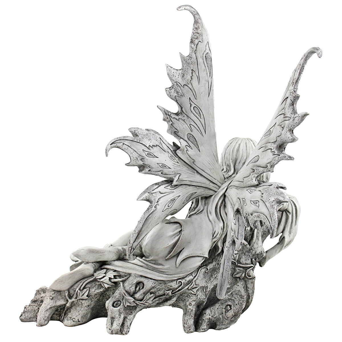 Design Toscano Pause To Ponder Fairy Statue & Reviews | Wayfair