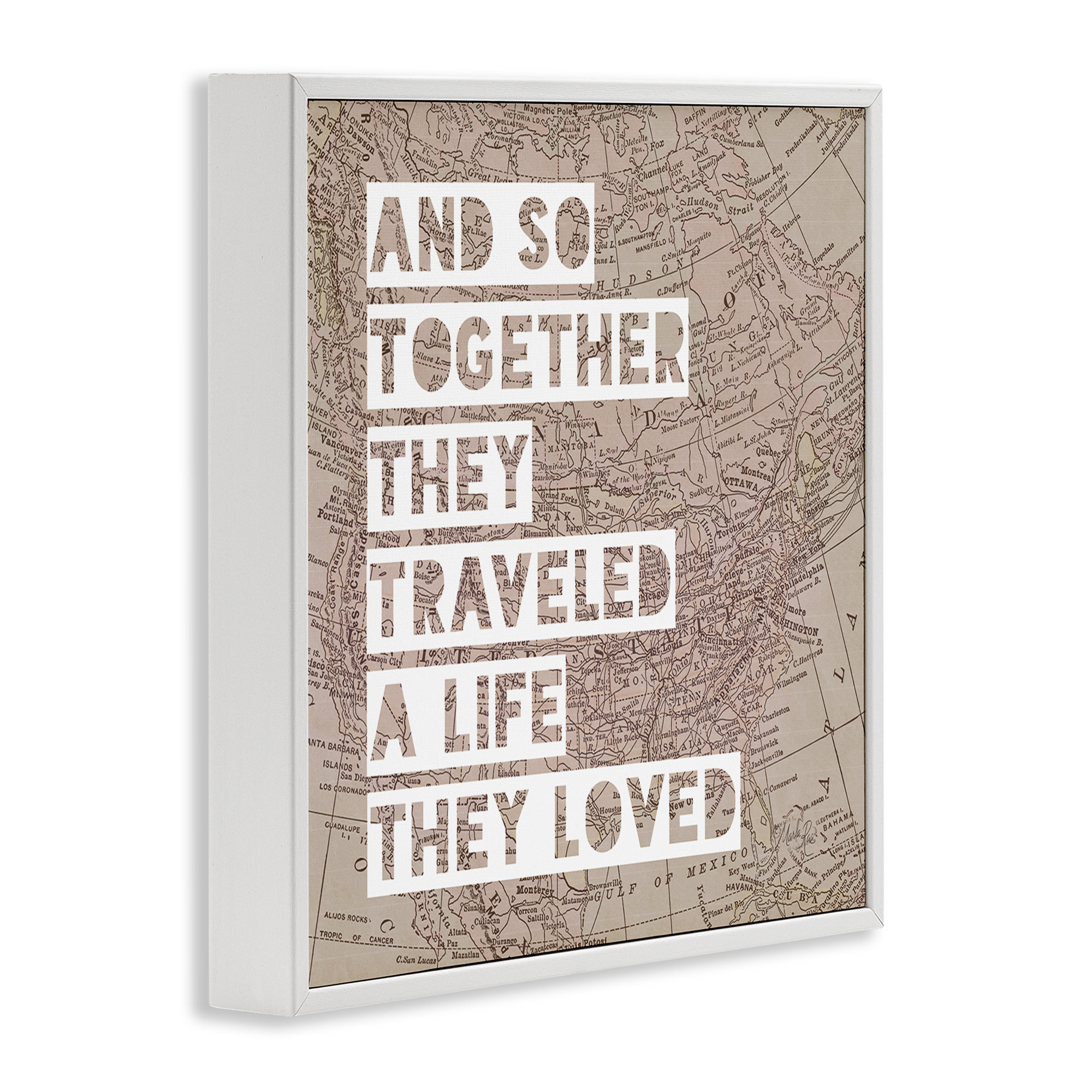 Winston Porter Together They Traveled Framed Giclee Art by Marla Rae ...