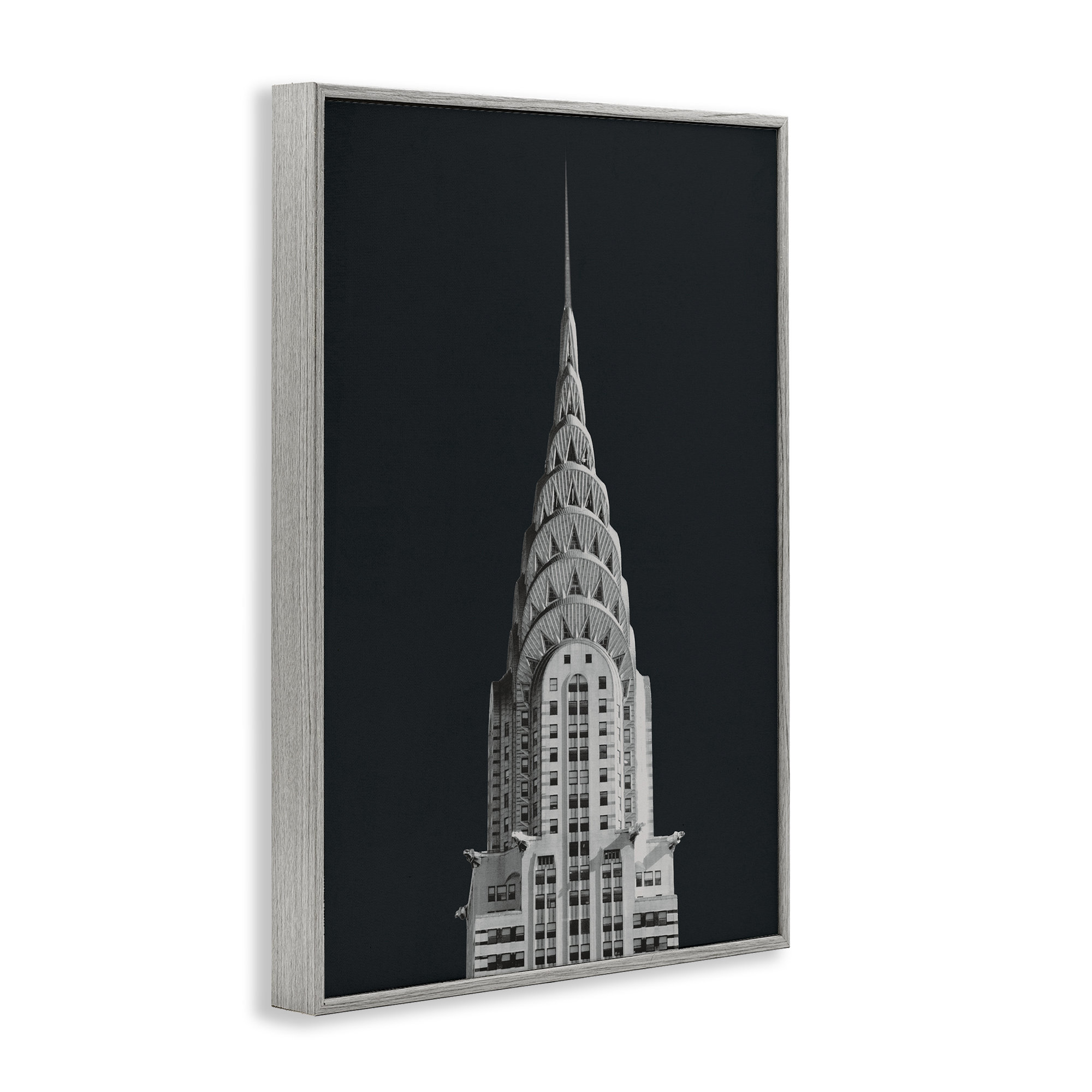 Ebern Designs Chrysler Building Architecture Framed Giclee, design by ...
