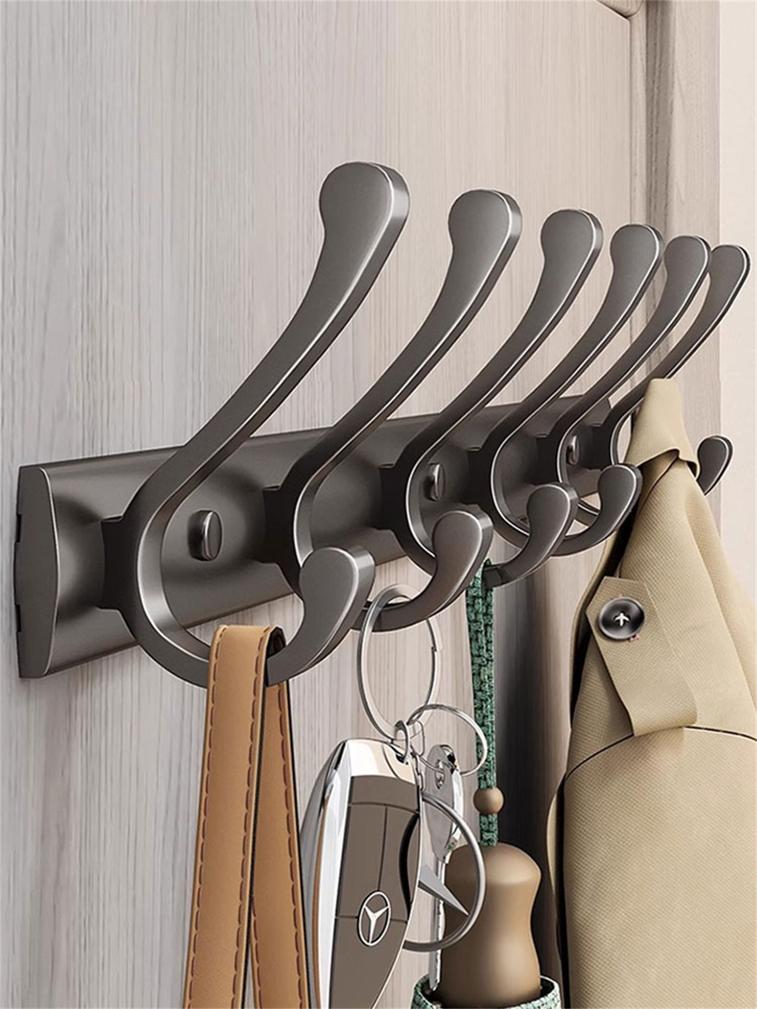 Winston Porter Wall Hook Coat Rack | Wayfair