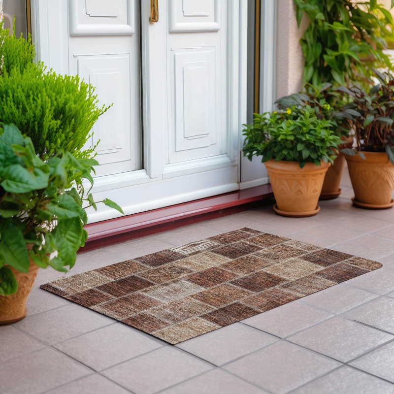 Langley StreetMalchow Non-Slip Indoor Door Mat | Wayfair