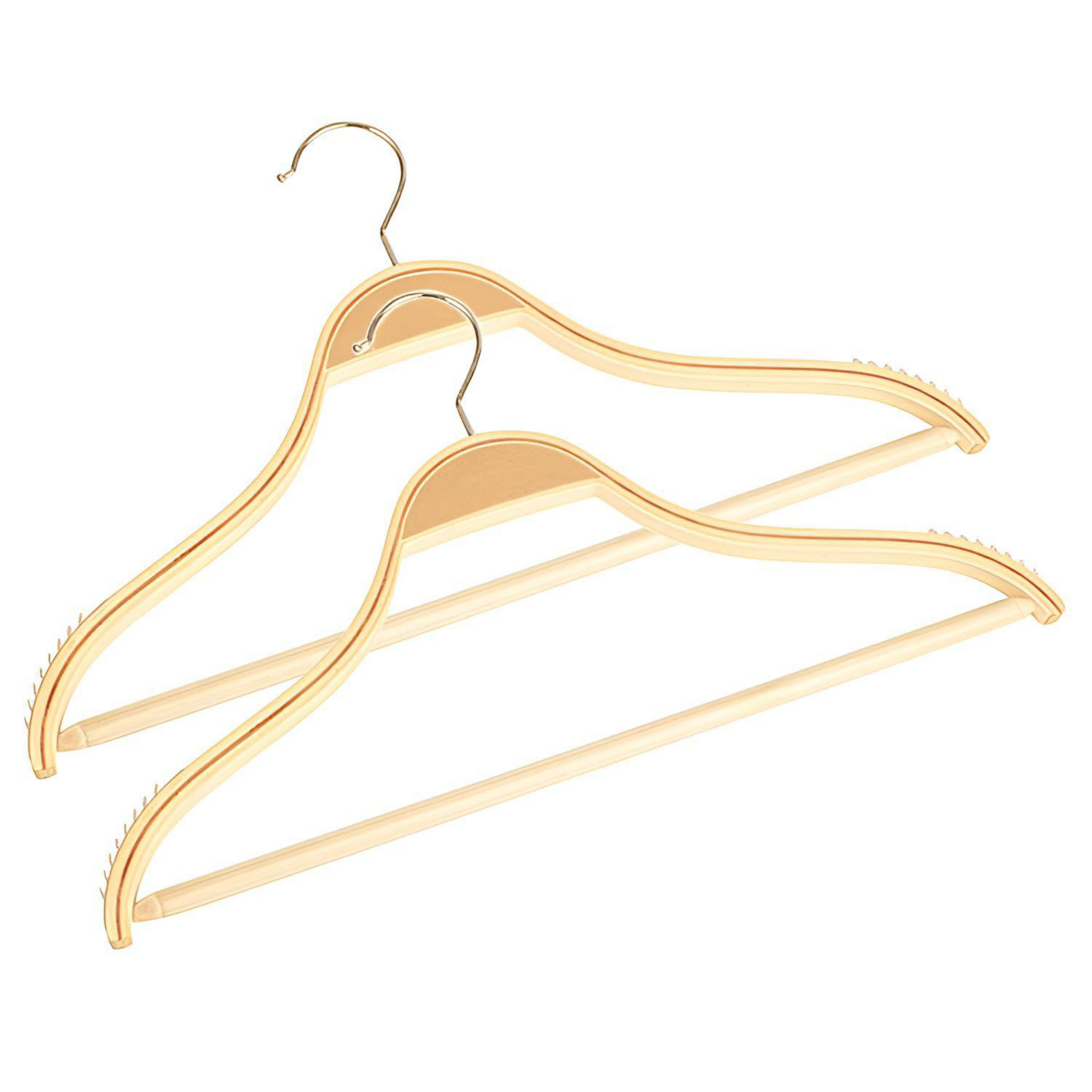 Latitude Run® Premium Wood Hangers - Professional Garment Display | Wayfair