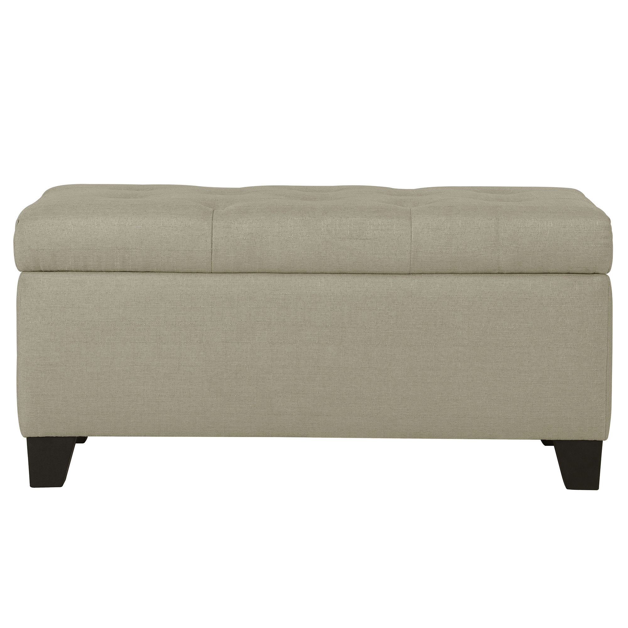 Latitude Run® Upholstered Flip Top Storage Bench | Wayfair