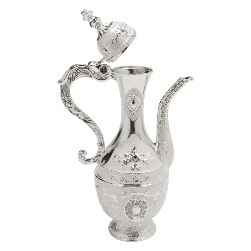 House Of Hampton® Graidy 8.45oz. Floral Teapot Set For 6 | Wayfair