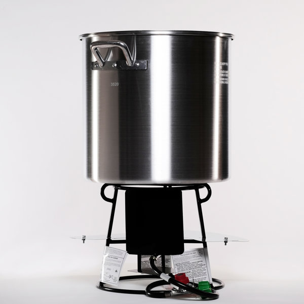 King Kooker Sack Pack Crawfish Propane Single jet Outdoor Cooker with ...