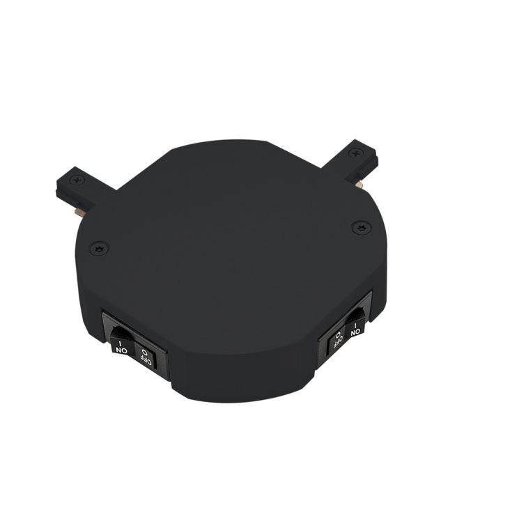 WAC Lighting Track Current Limiter Left L Connector with 2 Breakers for ...