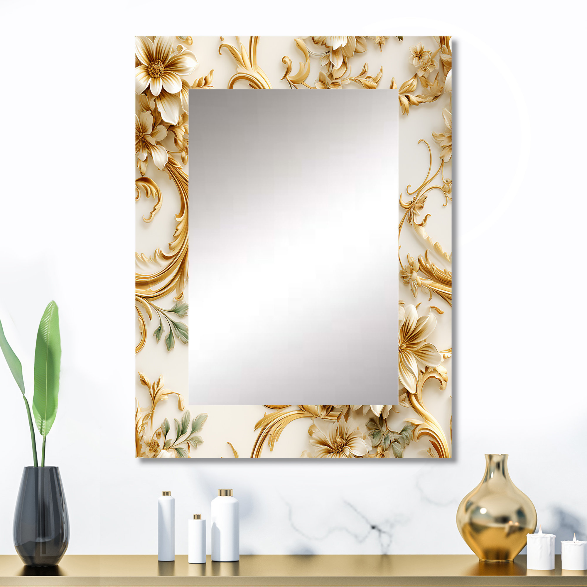 Fleur De Lis Living Vintage Ornamental Frames Victorian Pattern ...