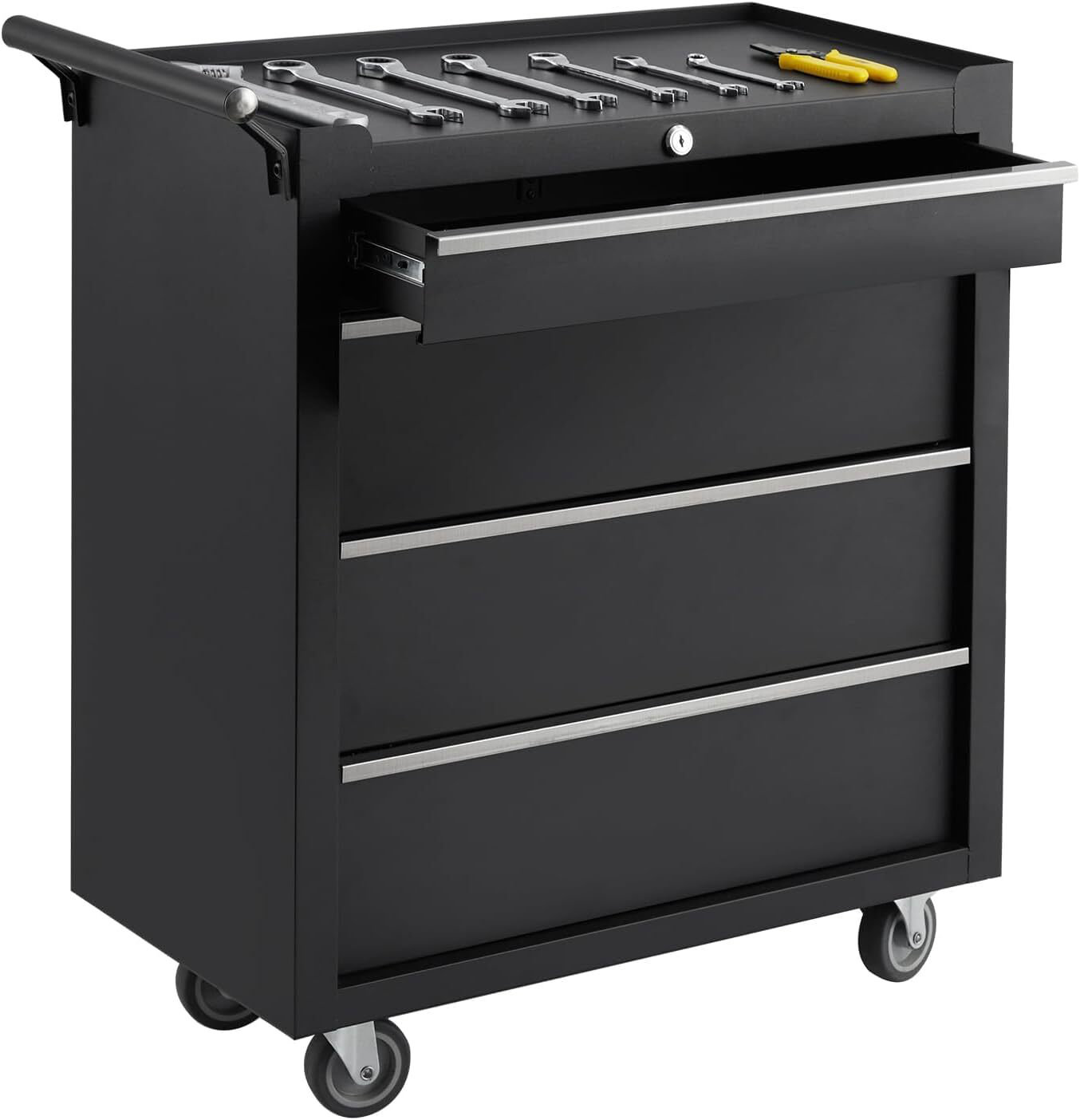 WFX Utility™ 4-Drawer Tool Chest With Caster Wheels Red - Wayfair Canada