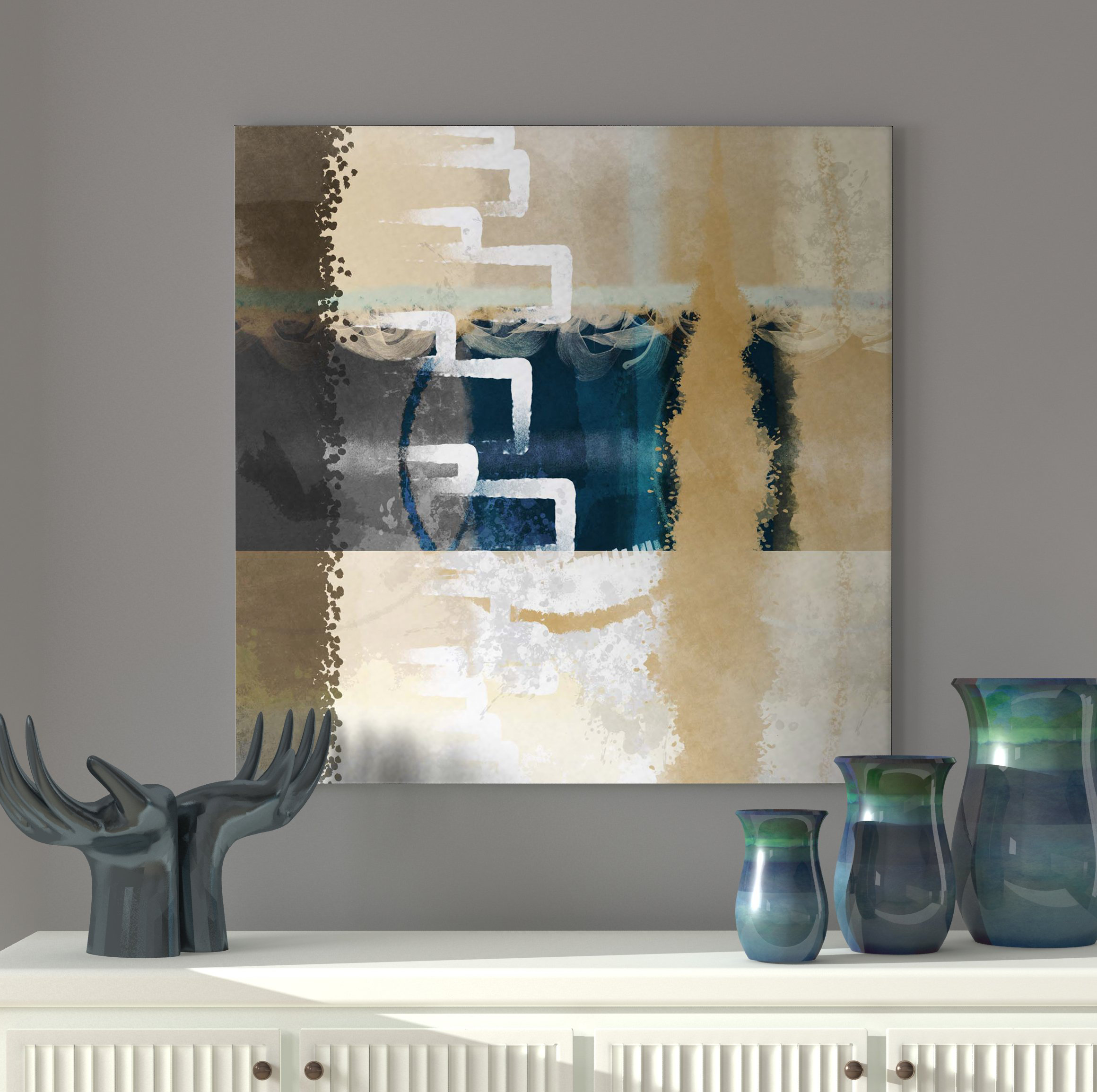 Wrought Studio™ Tasty Dimple - Wrapped Canvas Painting Print | Wayfair