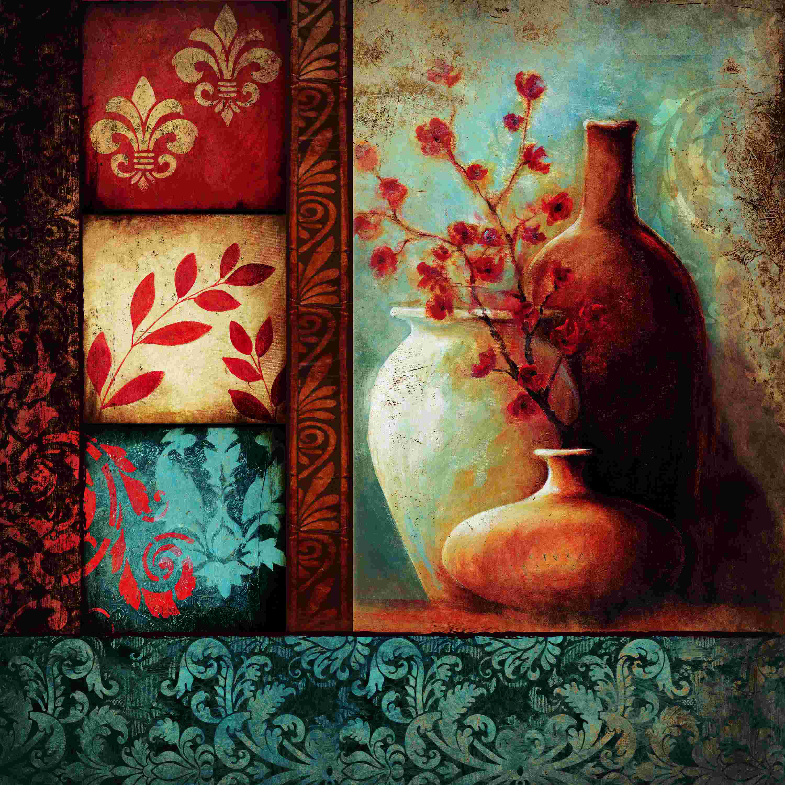 Winston Porter Pattern Transitional Pots 3 - Wayfair Canada